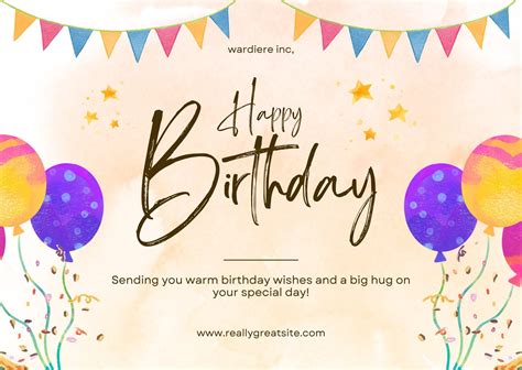 Custom Happy Birthday Cards Printable Making Your Own Floral Birthday
