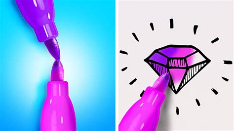 Brilliant Art Hacks And Cool Drawing Techniques You Should Try Youtube