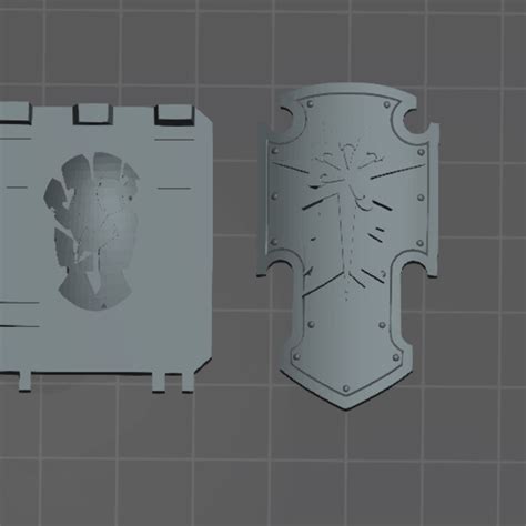 🚪 Red Corsairs Door And Shield・ Stl File For 3d Printing・cults