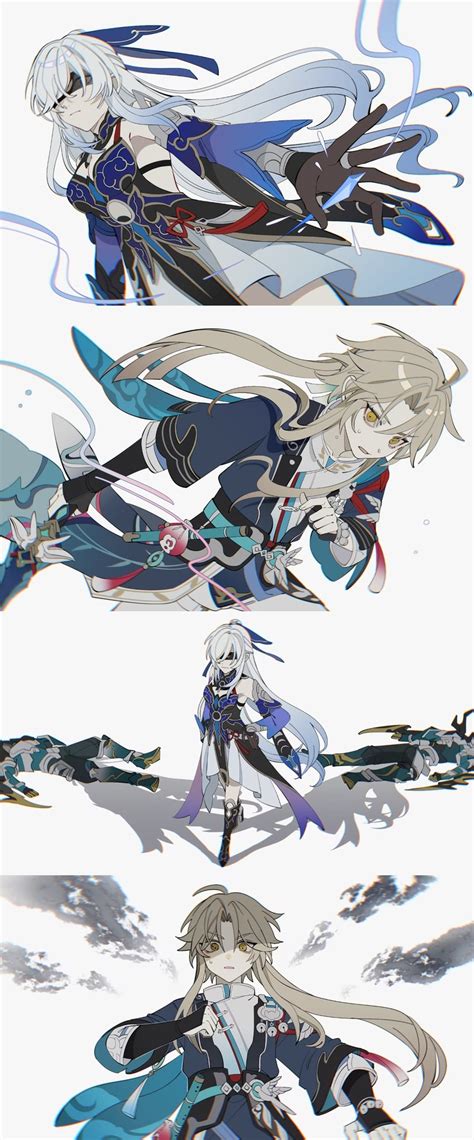 Jingliu And Yanqing Honkai And More Drawn By Yuyouxing Danbooru