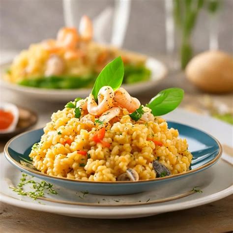 Ризотто с морепродуктами: изысканное и легкое блюдо | Пикабу