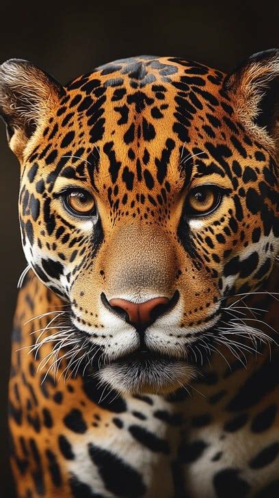 Free Majestic Jaguar Portrait Image Jaguar Wildlife Predator
