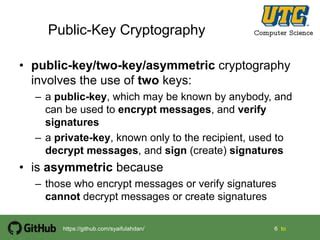 Chapter 10 Cryptography Public Encryption PPT