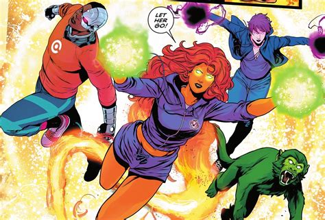 Teen Titans New 52 Starfire Demythify Legacy Lost And Found Dc Comics