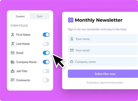 Conference Registration Form Template Visme