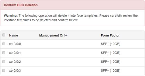 Checkboxes On Ui At Ipamvrfsx Not Linked To Any Action · Issue 1603 · Netbox Community