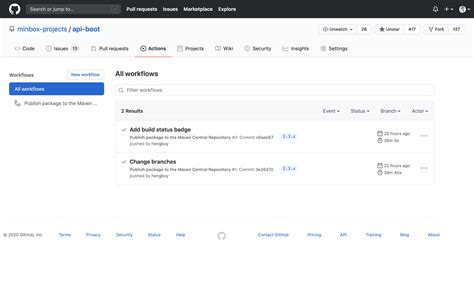 使用github Actions编译项目并将jar发布到maven Central仓库 程序员恒宇少年 Springboot