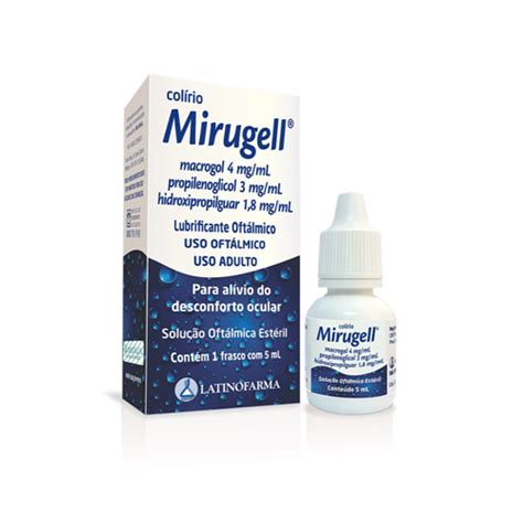 Mirugell Solução Oftálmica 5ml Mirugell Solução Oftálmica 5ml