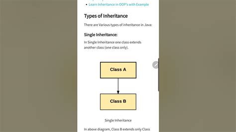 Java Oop Lesson 15 Inheritance Types جافا بالعربى Youtube
