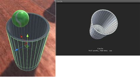 Problem With Mesh Collider Cup Questions And Answers Unity Discussions
