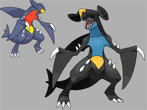 Shiny Garchomp Remake By Leleftw05 On Deviantart
