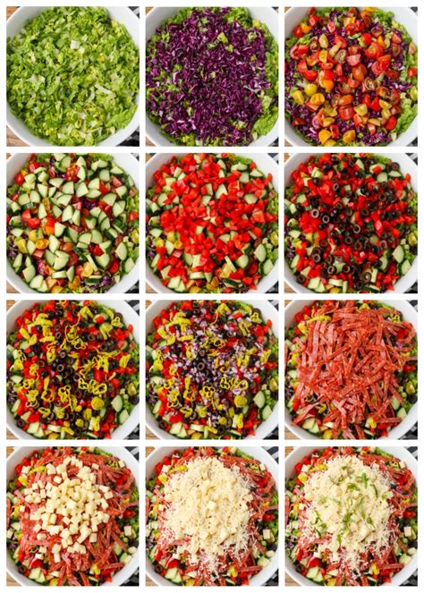 Italian Chopped Salad Barefeet In The Kitchen