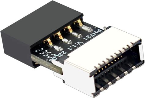 Amazon Usb マザーボード アダプタ、usb C マザーボード アダプタ、マザーボード Usb 2 0 9 ピン ヘッダ アダプタ、usb 2 0 コネクタ シャーシ マザーボード