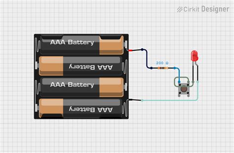 Simple Pushbutton Controlled Led Circuit How To Guide And Editable