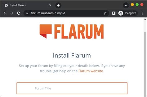 install flarum forum di ubuntu 20 04 linux and open source
