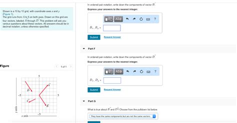 Solved In Ordered Pair Notation Write Down The Components