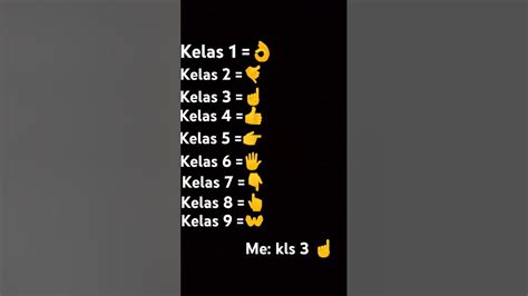 Kalian Pada Kelas Brp Guys Youtube