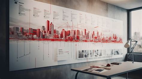 A Photo Of An Architectural Project Timeline Premium Ai Generated Image