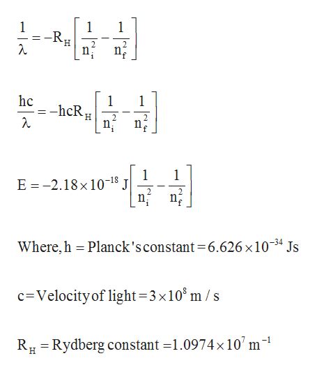 Answered Calculate The Energy For The Transition… Bartleby