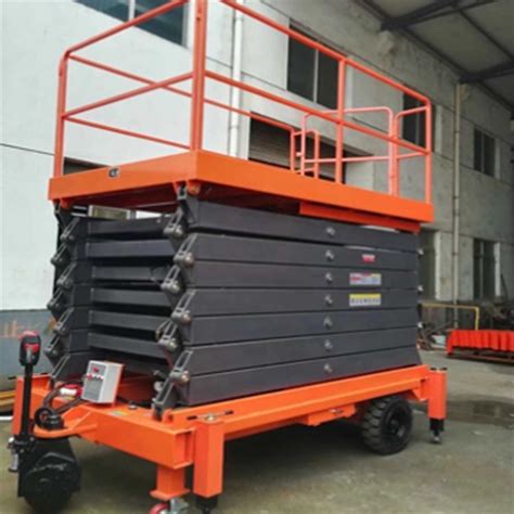 China Customized Electric Assisted Scissor Type Aerial Work Platform