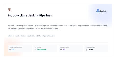 Crear Y Ejecutar Un Pipeline Básico De Jenkins Labex