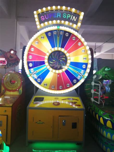 Super Spin Lottery Redemption Game Machine For Sale Tomy Arcade Tomy
