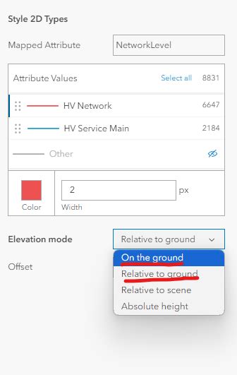 feature layer below ground layer in web scene esri community