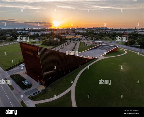 The Ventspils Science And Innovation Centre Features Angular Design And