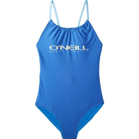 Oneill Miami Beach Party Swimsuit Girls One Piece Swimsuit Blue