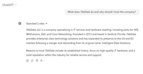 itekdata on linkedin chatgpt itekdata ithardware ithardwaresupport