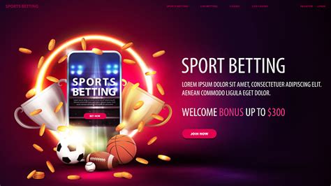 스포츠 베팅 스마트 폰이있는 디지털 빨간색 배너 챔피언 컵 떨어지는 금화 스포츠 공 및 배경에 노란색 네온 링 가상현실에 대한 스톡 벡터 아트 및 기타 이미지 Istock