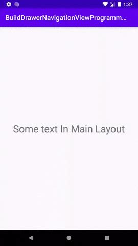 Android How To Add The Navigation View Using Java Code Stack Overflow