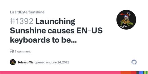 Launching Sunshine Causes En Us Keyboards To Be Installed · Issue 1392