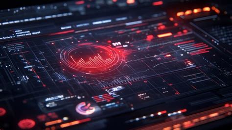 a closeup of a digital interface showing predictive analytics being used in business decisionmak