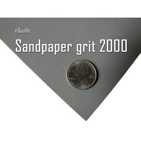 2000 Grit Sandpaper Sheets 50 Pack 9x11 In Wet Or Dry Use — Equalle