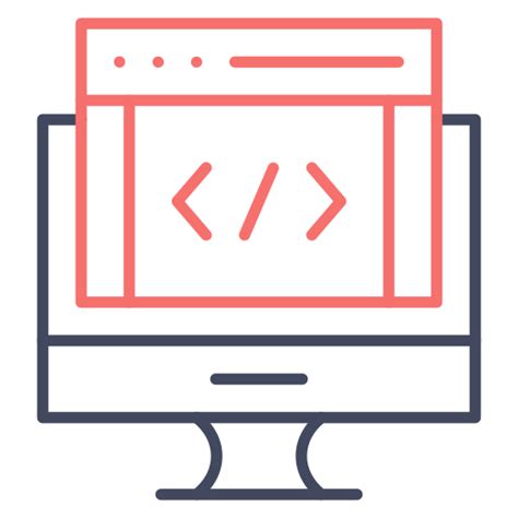 Web Coding Generic Color Outline Icon