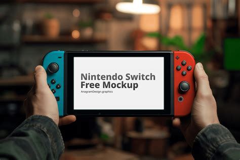 Nintendo Switch Mockup Mockup World