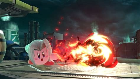 Here Is What Kirby Looks Like After Inhaling Sephiroth In Super Smash