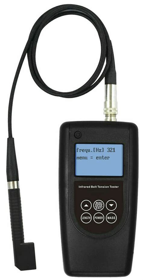 Vtsyiqi Infrared Belt Tensiometer Belt Tension Tester Meter Gauge With