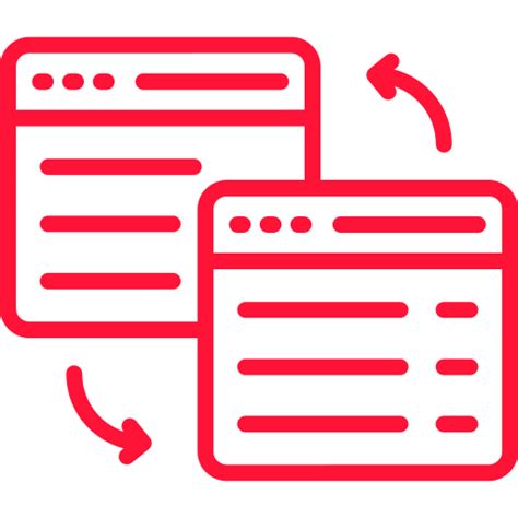 Duplicate Generic Color Outline Icon