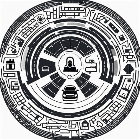 Premium Ai Image Secure Autonomous Vehicle Network