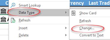 Getting Started With Excel S Stock Data Type Office Watch