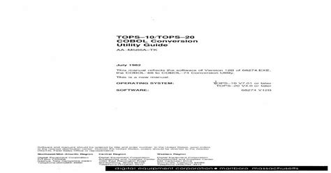 pdf tops 1 cobol conversion utility guide dokumen tips