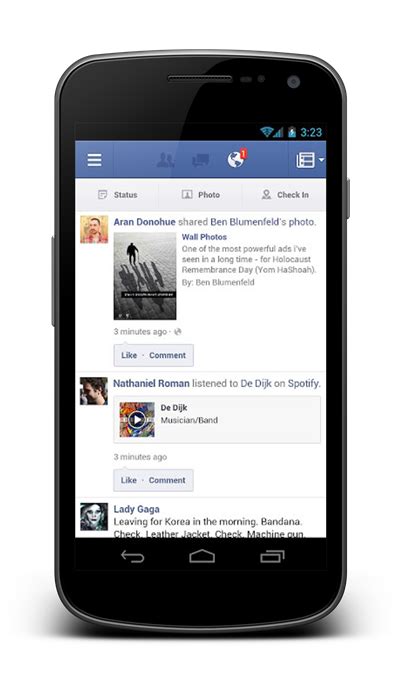 Facebook Android Listview Floating First Row Stack Overflow