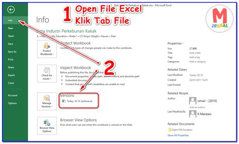 Lupa Save File Excel Kembalikan Dengan Cara Ini M Jurnal