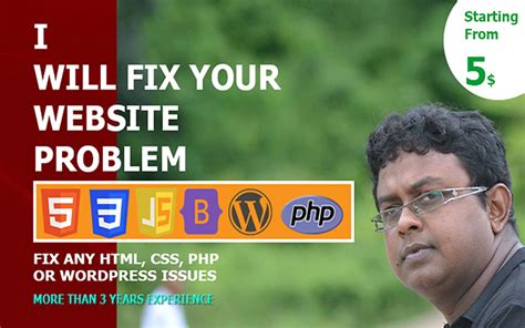 Fix Any Html Css Javascript Php Errors Website Bugs Or Issues Fast