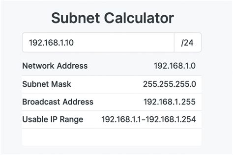 Subnet Calculator For Ipv4ipv6 Fast Accurate And Free Tool