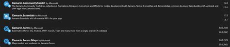 Xamarinforms Ios Project Not Resolving Xamarins Namespaces While