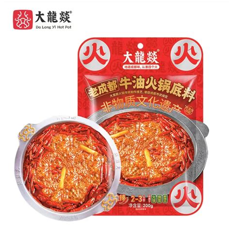 大龍燚 浓香牛油火锅底料麻辣烫冒菜香锅 调味料 Weee