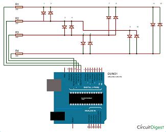 Charlieplexing Controlling N N LED S With N GPIO Pins B X Programming Forum